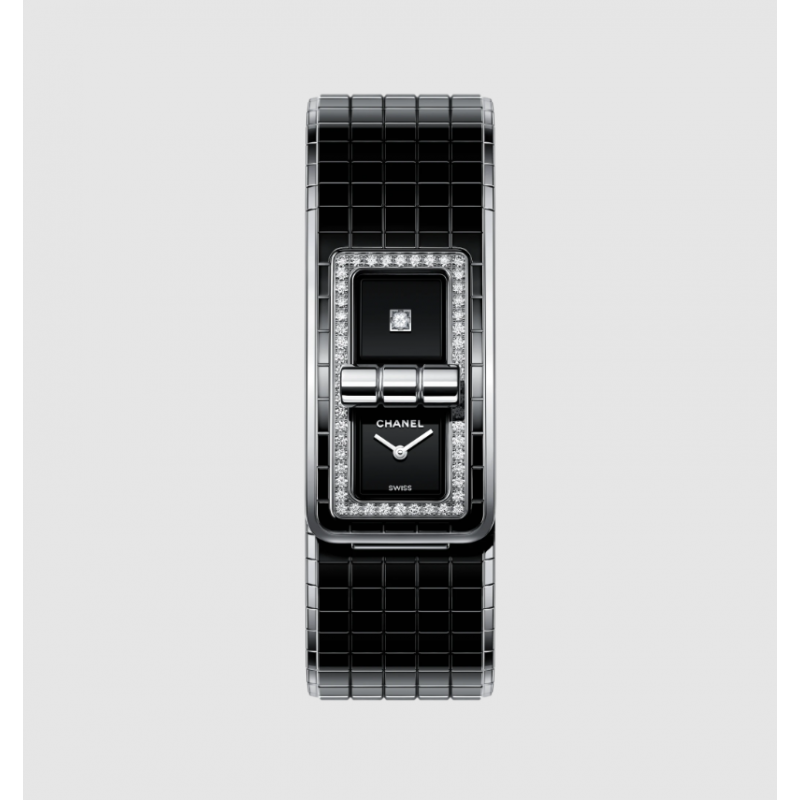 Montre Chanel Code Coco Acier et Diamants