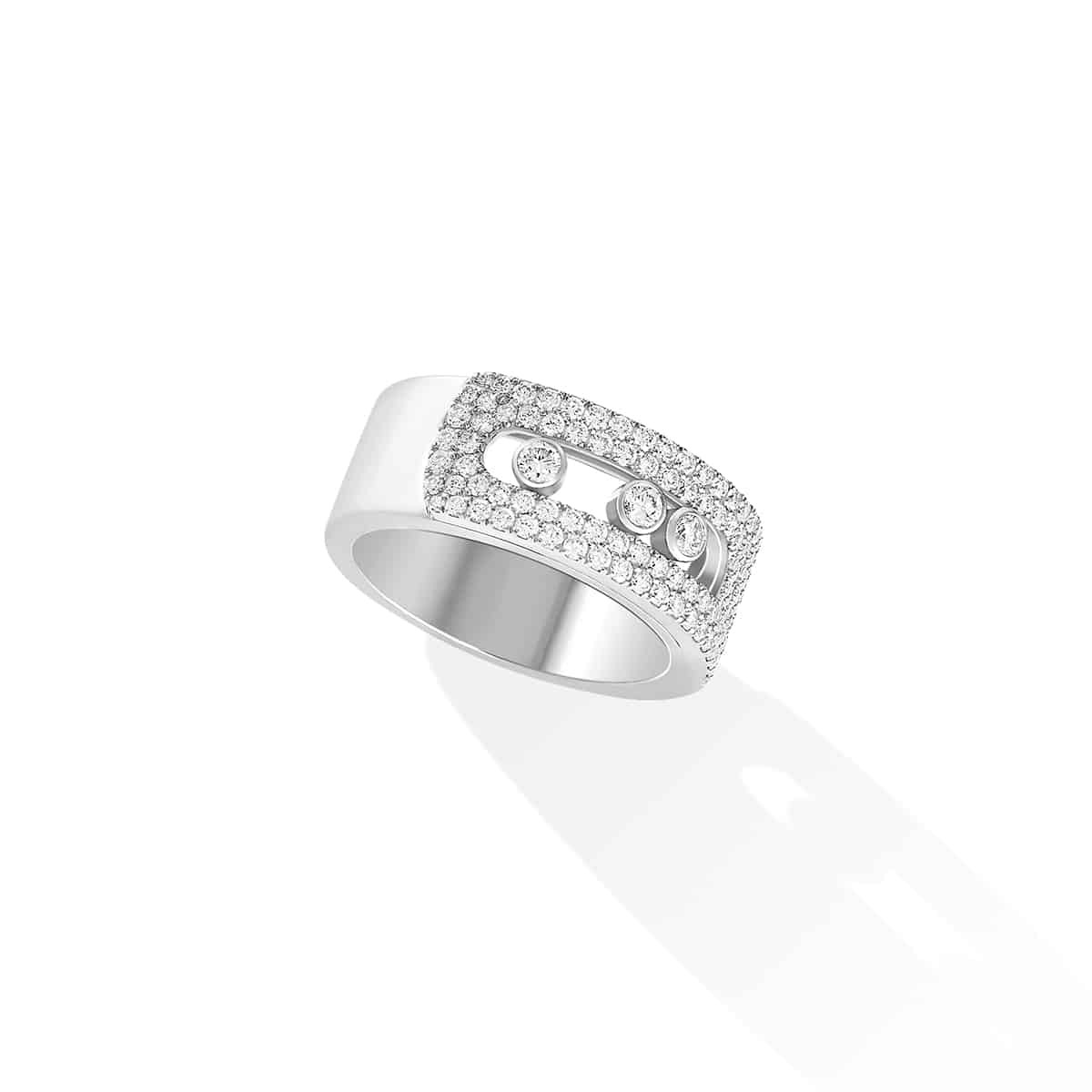 Bague Move Noa de Messika Or blanc