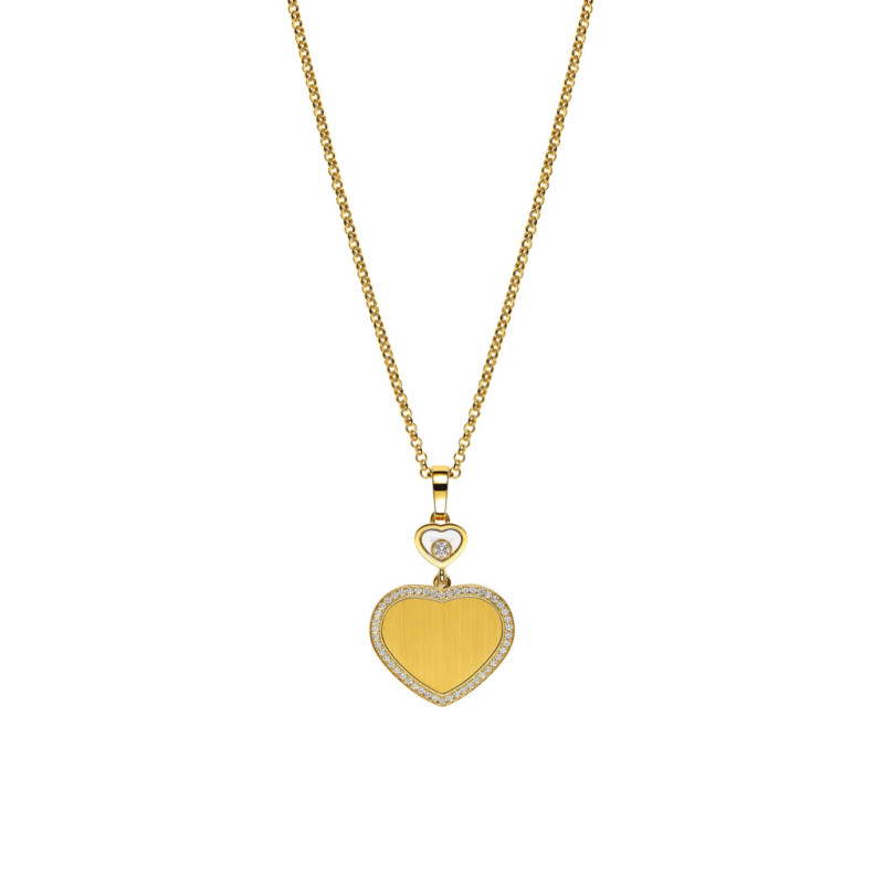 Collier Chopard Happy Hearts Golden Hearts